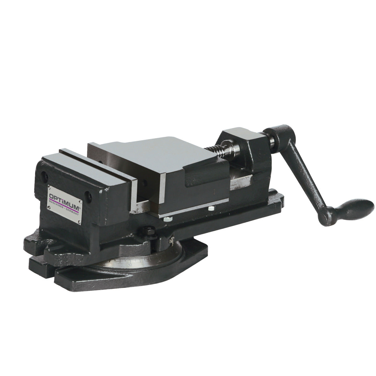 Optimum FMS 100 Precision Machine Vice, 100mm Jaw | Millennium Machinery